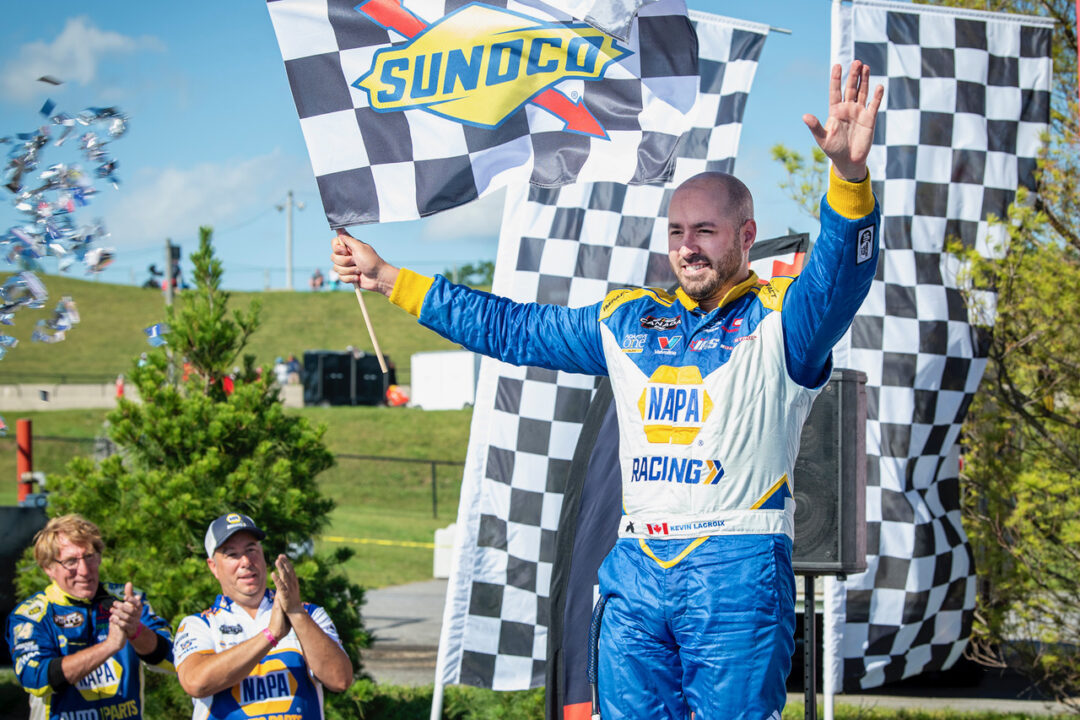 NAPA Associate and NASCAR driver Kevin Lacroix wins at Canadian Tire ...